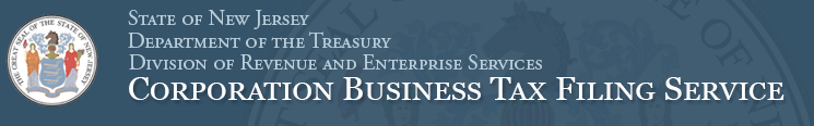 New Jersey Corporation Business Tax Return